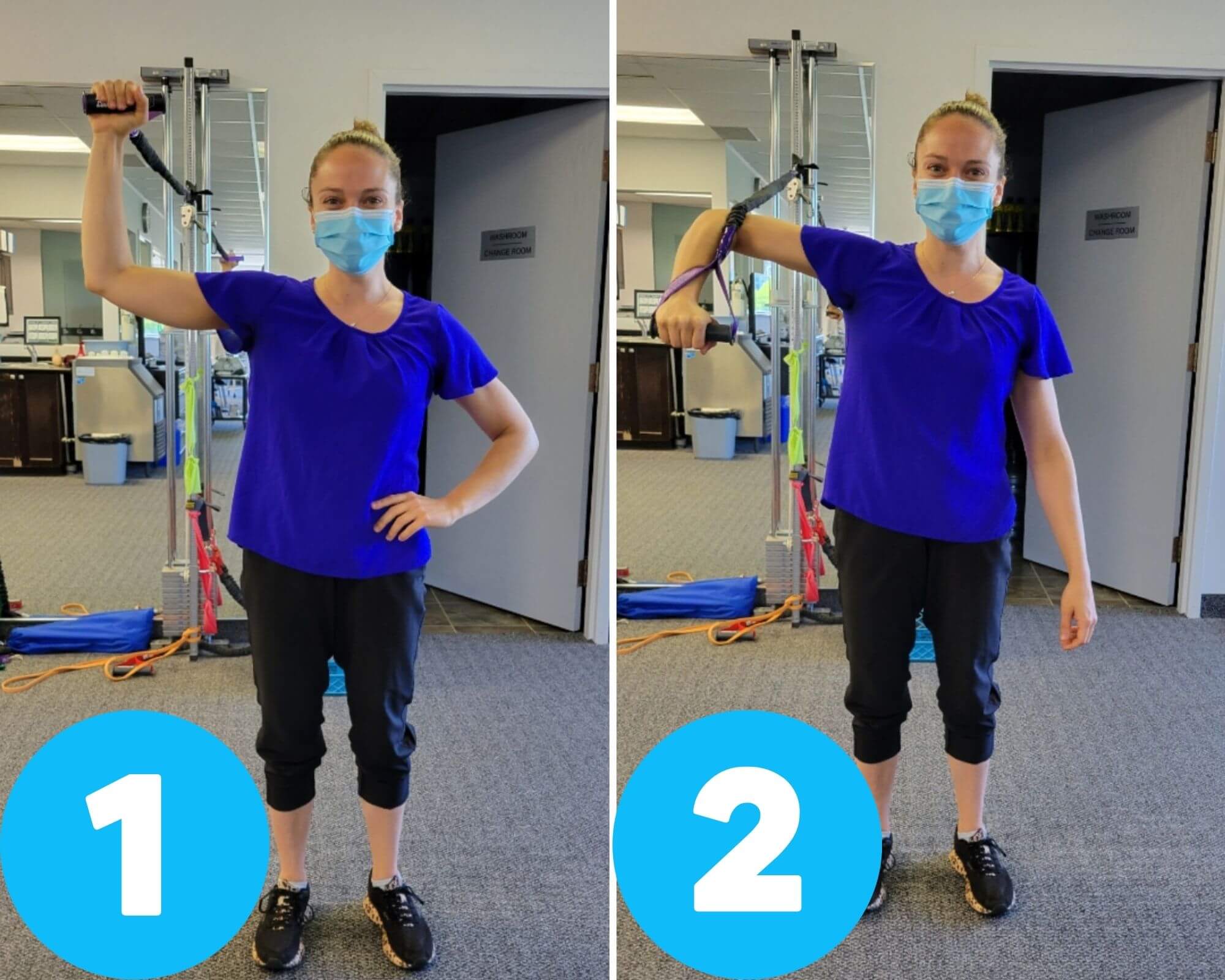 Banded Shoulder Exercise-by Christine Ecclestone - SOS Physiotherapy