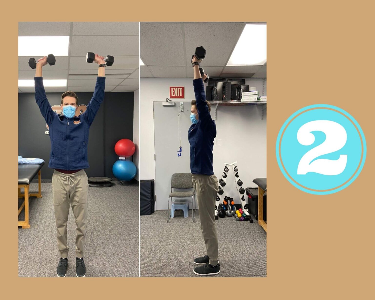 Shoulder Exercise-Overhead Press - SOS Physiotherapy