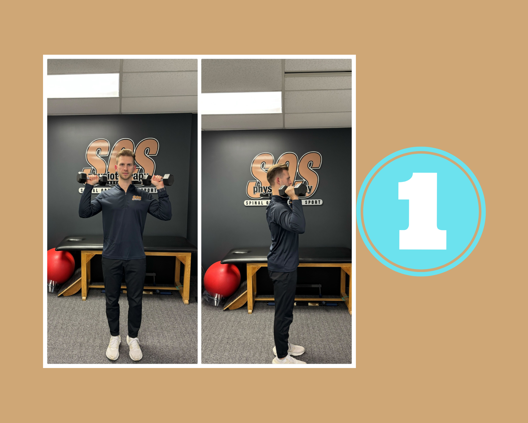 Shoulder Exercise-Overhead Press - SOS Physiotherapy