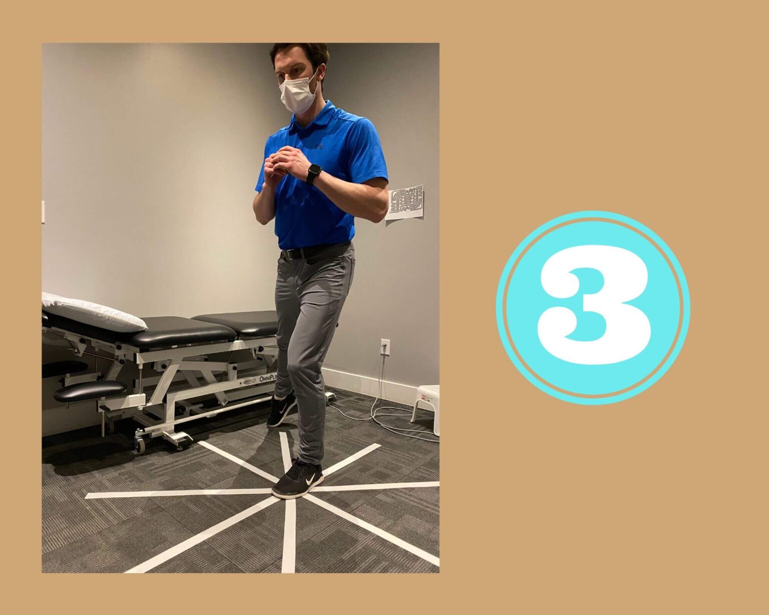 Balance Exercise- The Clock - SOS Physiotherapy