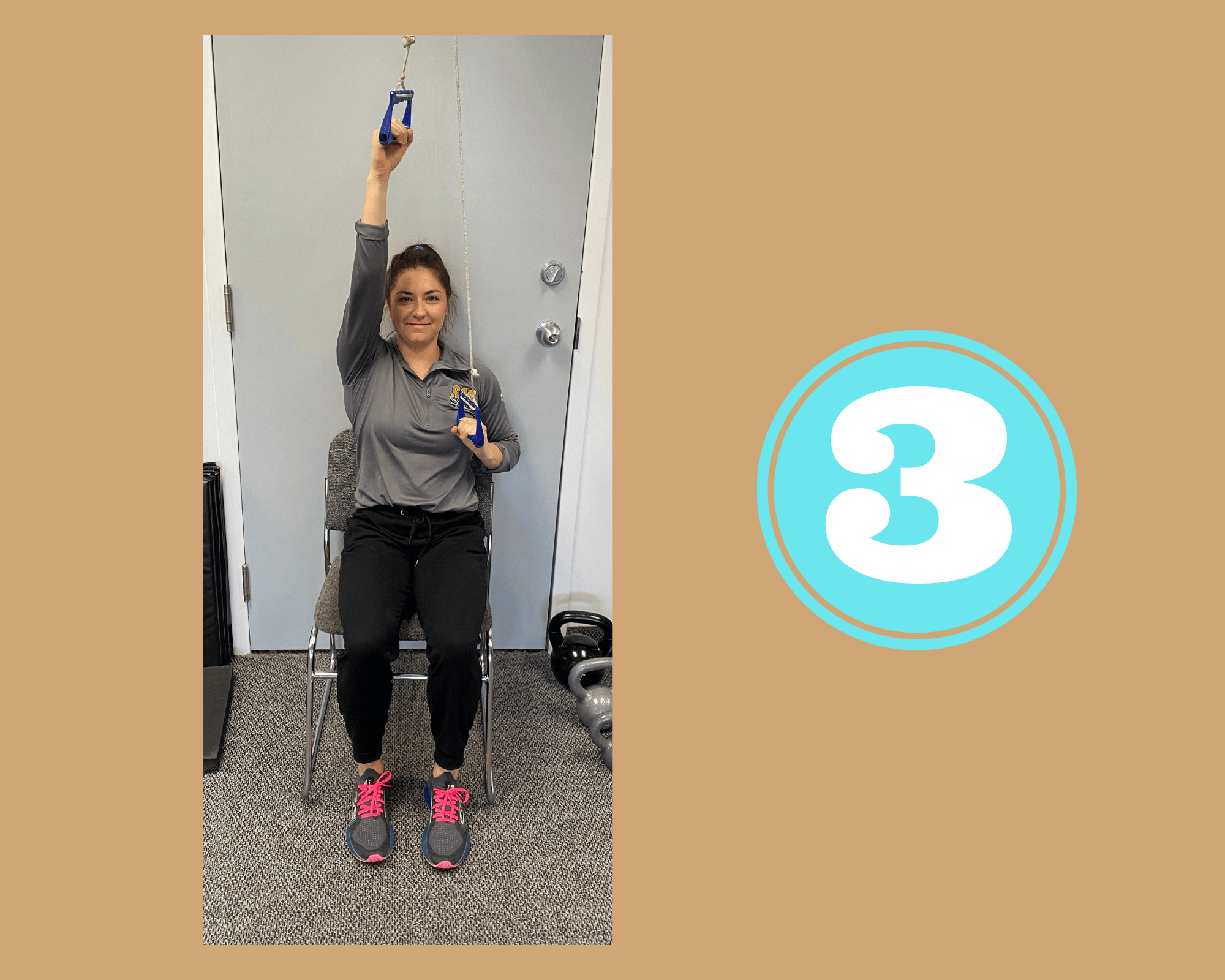 Shoulder Pulley Exercise by Ali Dings - SOS Physiotherapy