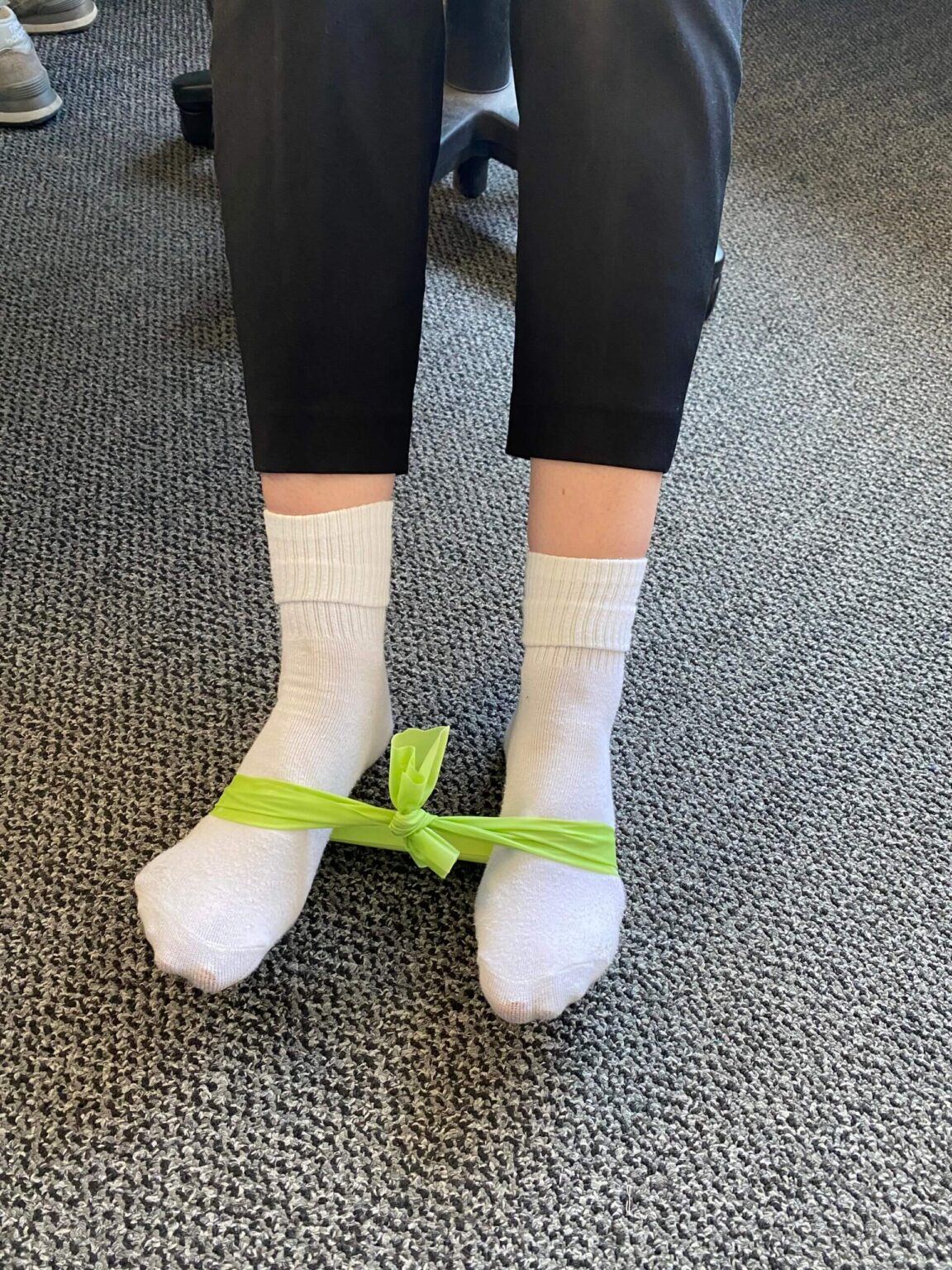 Banded Lower Leg Exercise - SOS Physiotherapy