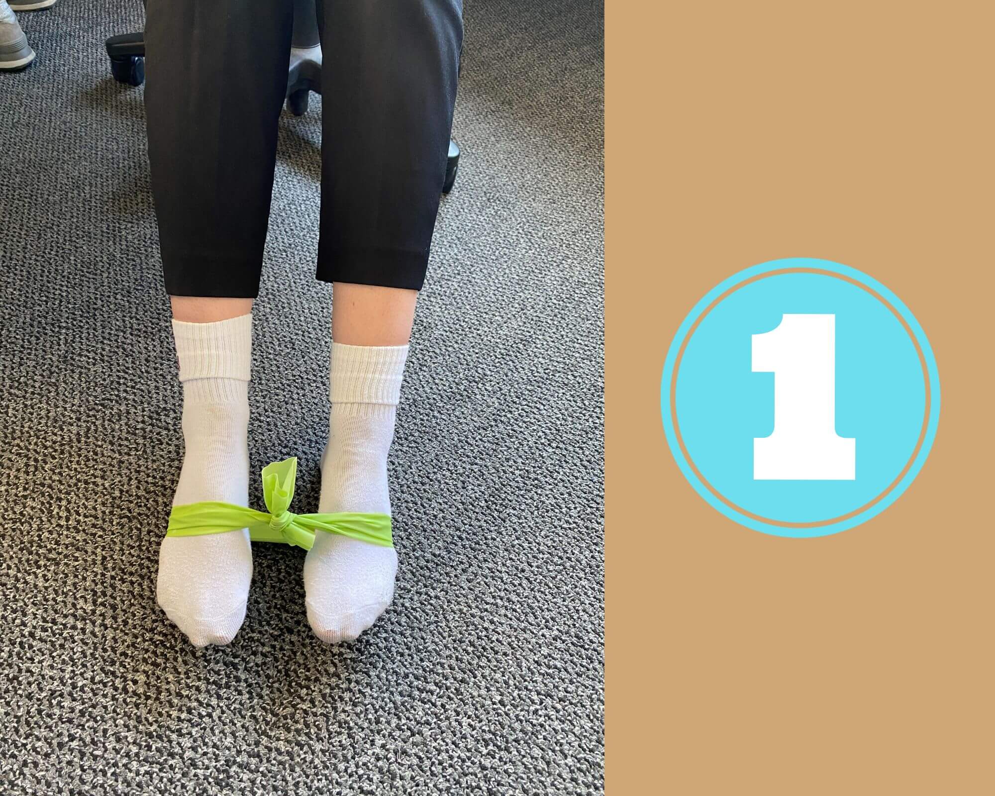 Banded Lower Leg Exercise - SOS Physiotherapy