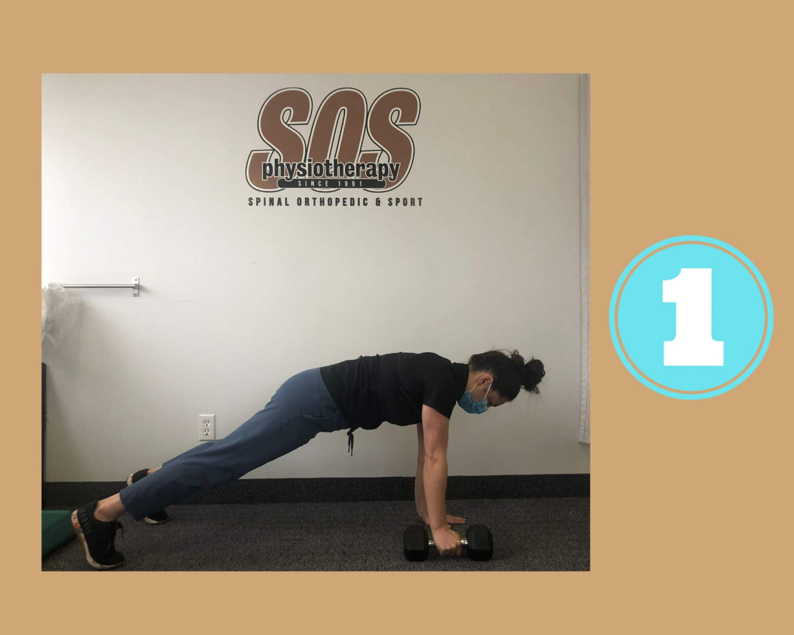 Core Exercise: Renegade Row - SOS Physiotherapy