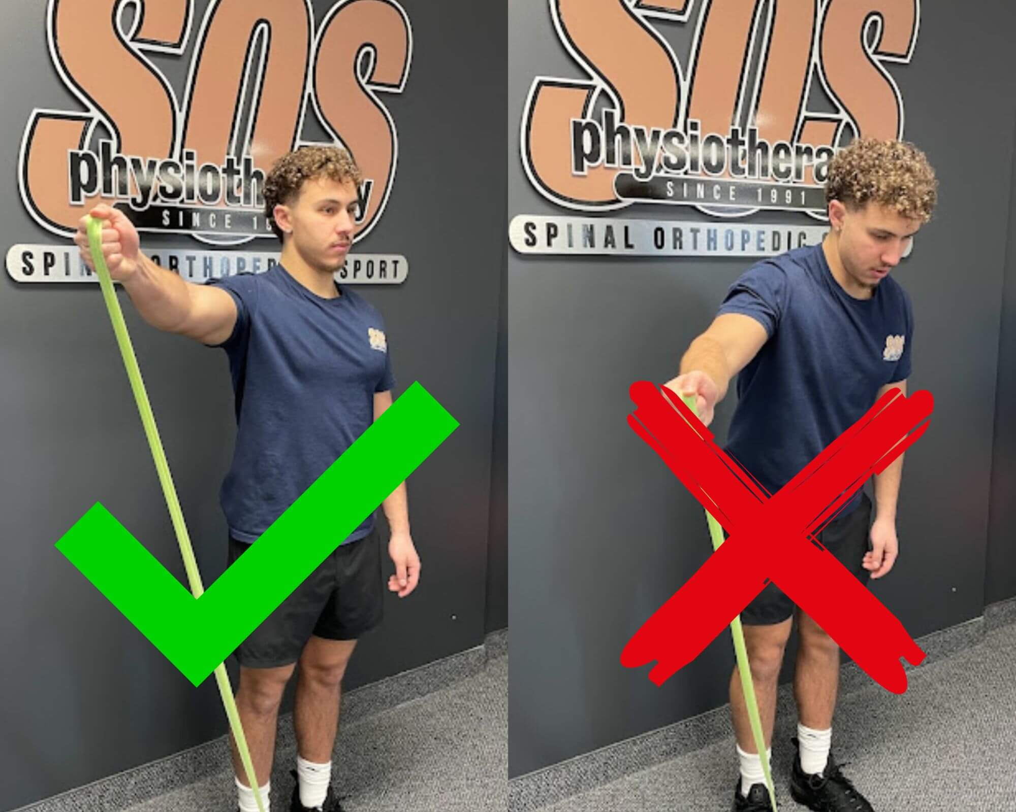 Shoulder Elevation Exercise - SOS Physiotherapy