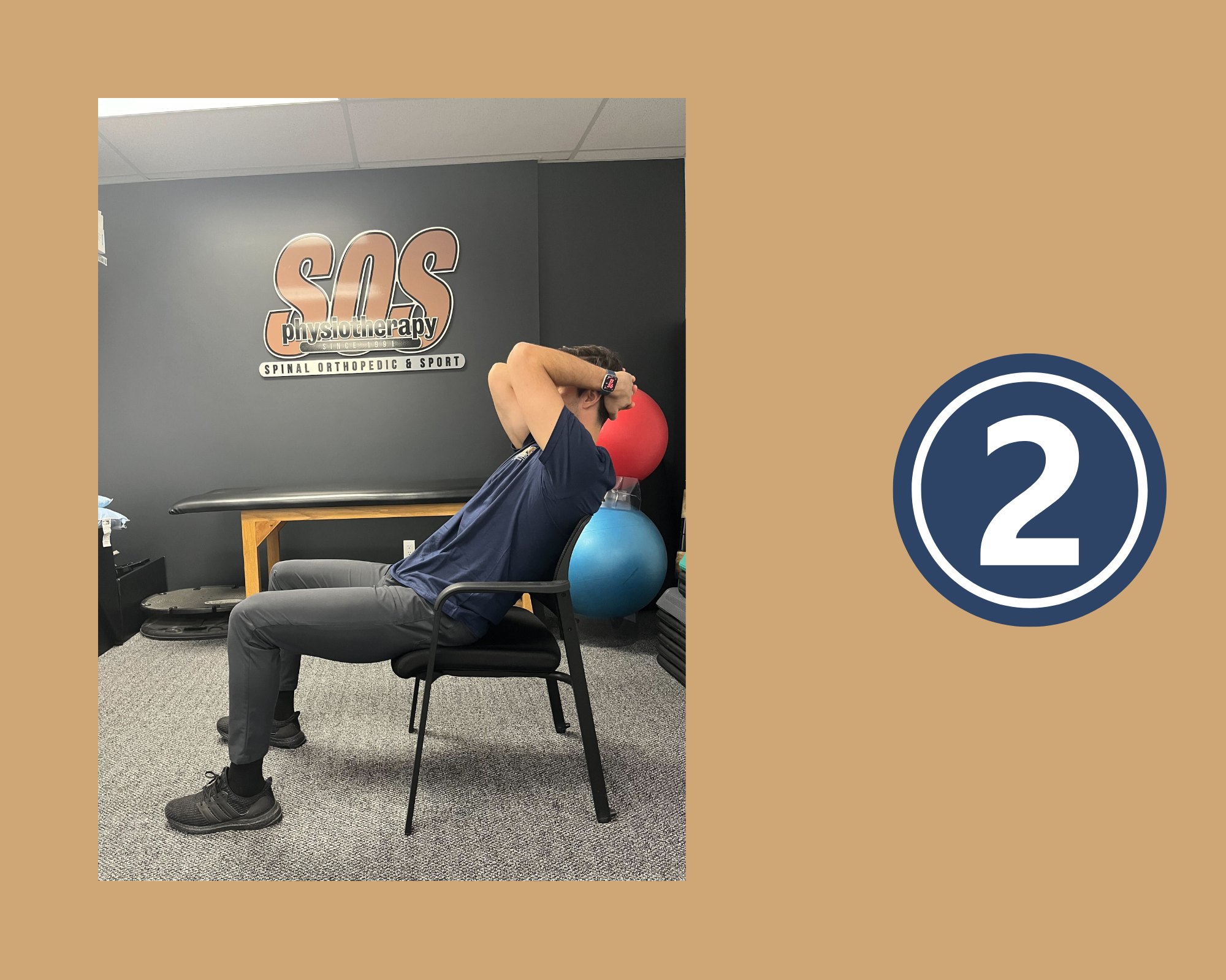 Seated Upper Back Extension Exercise - Weekly Exercise