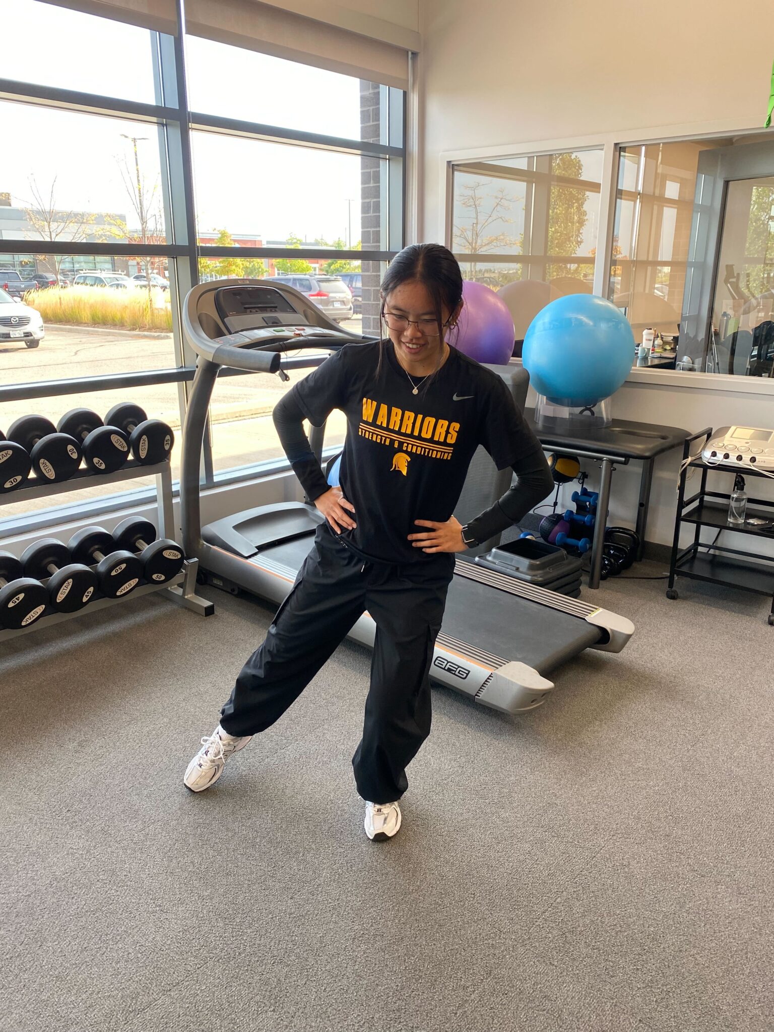 Clock Balance Exercise